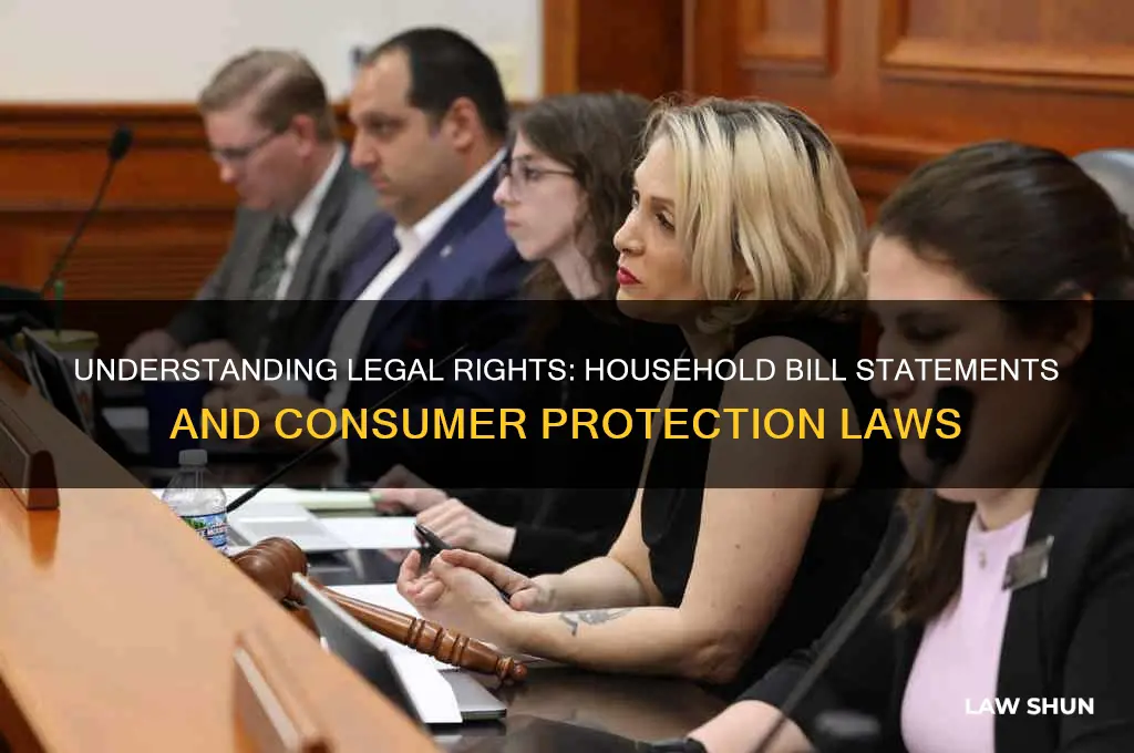 Understanding Legal Rights: Household Bill Statements And Consumer ...