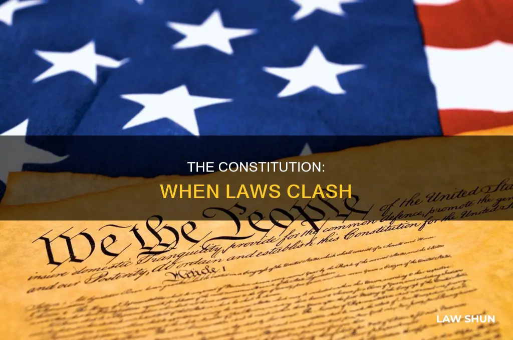 The Constitution: When Laws Clash | LawShun