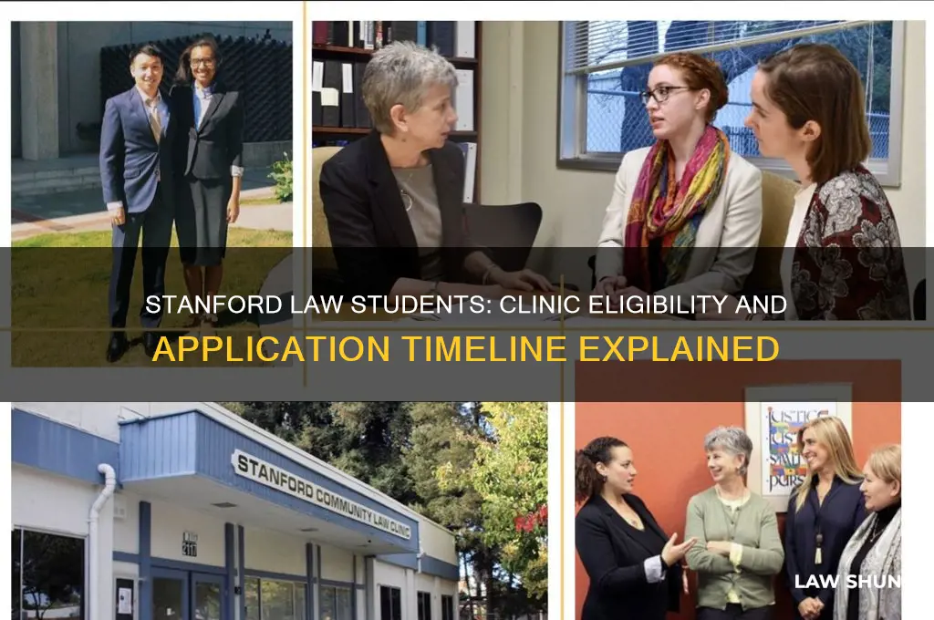Stanford Law Students: Clinic Eligibility And Application Timeline ...