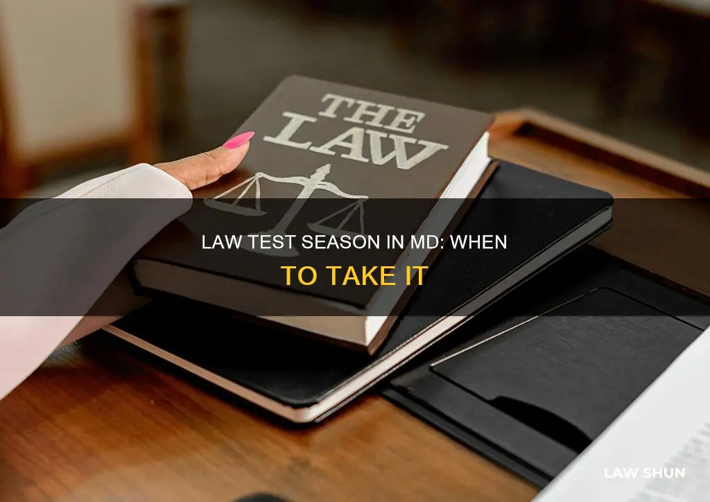 Law Test Season In Md: When To Take It | LawShun