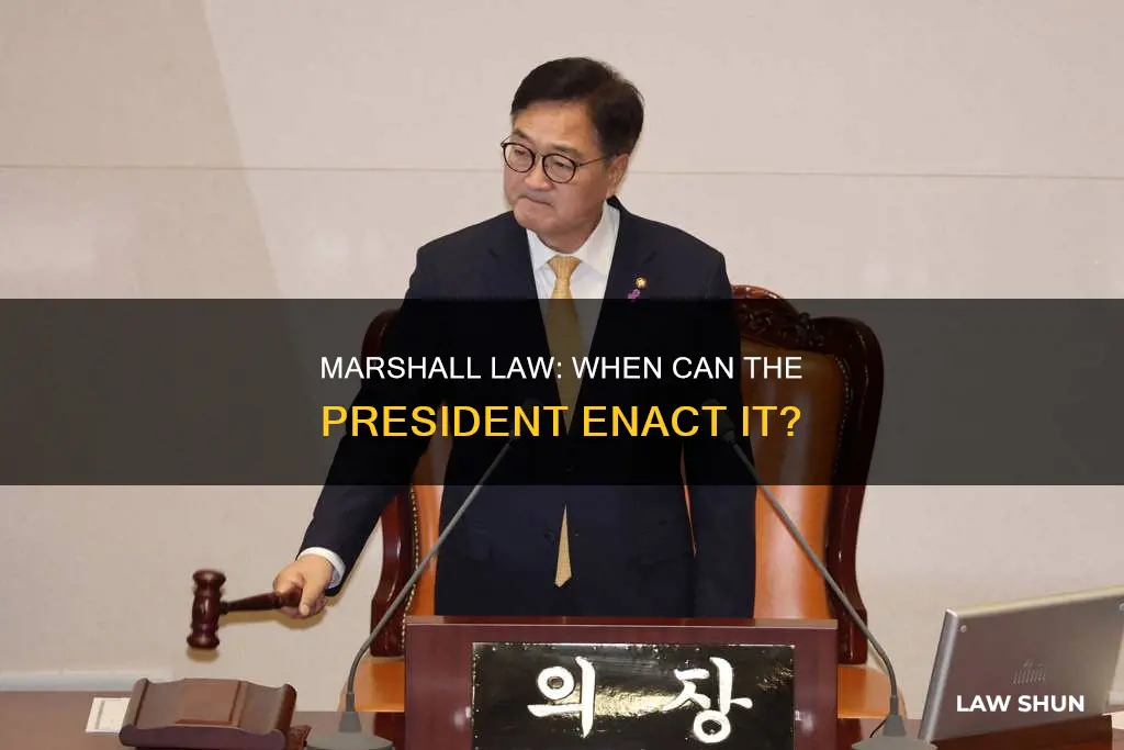 Marshall Law: When Can The President Enact It? | LawShun