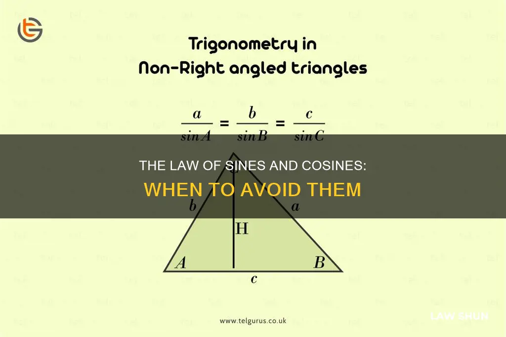 The Law Of Sines And Cosines: When To Avoid Them | LawShun