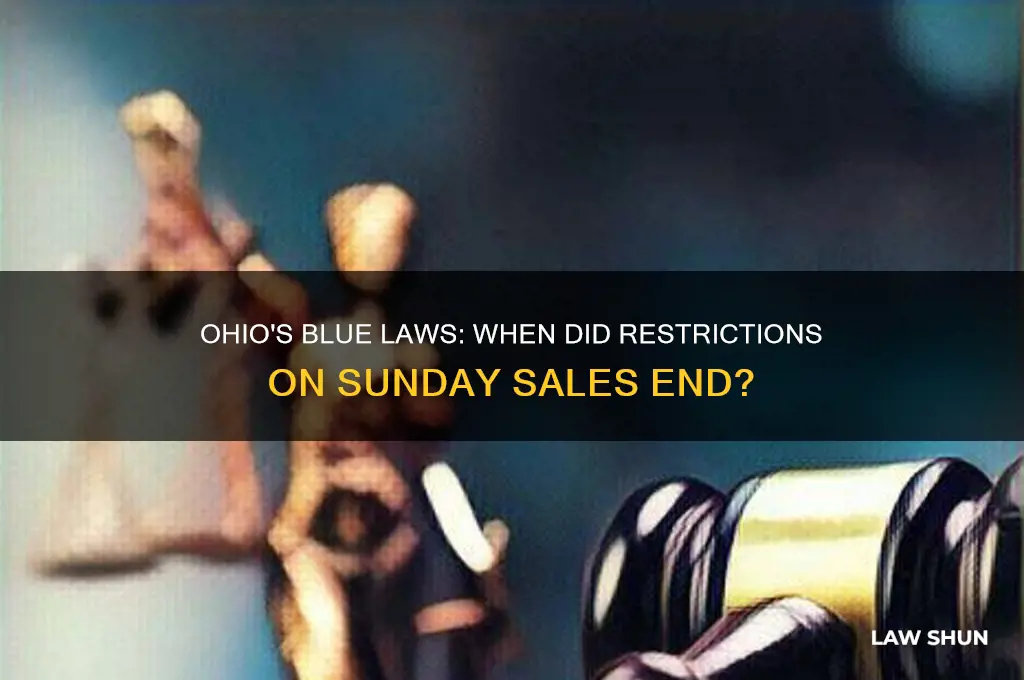 Ohio's Blue Laws: When Did Restrictions On Sunday Sales End? | LawShun