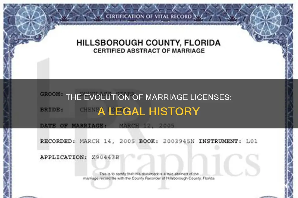 The Evolution Of Marriage Licenses: A Legal History | LawShun