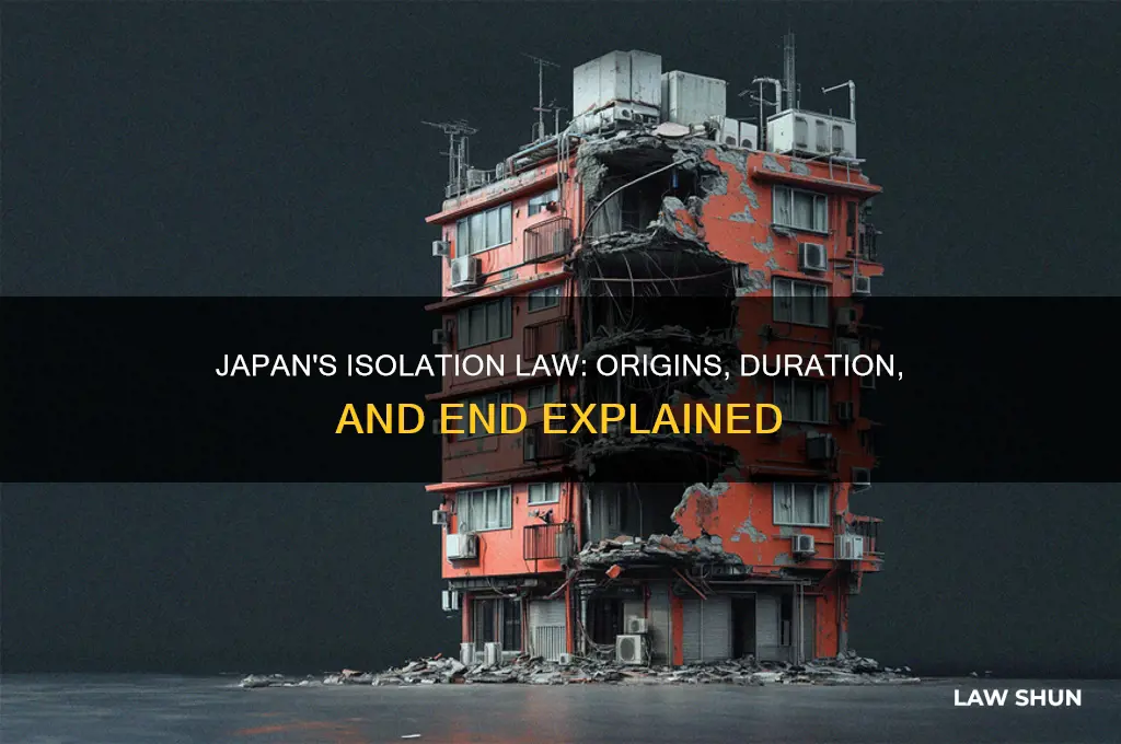 Japan's Isolation Law: Origins, Duration, And End Explained | LawShun