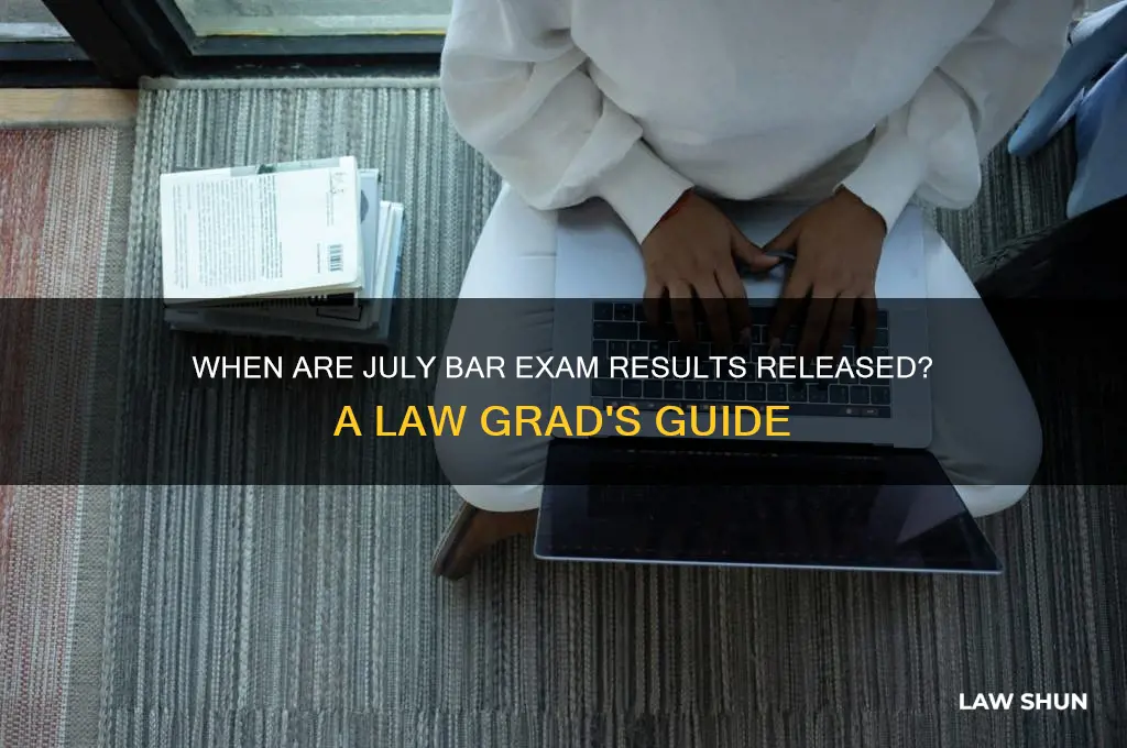 When Are July Bar Exam Results Released? A Law Grad's Guide | LawShun