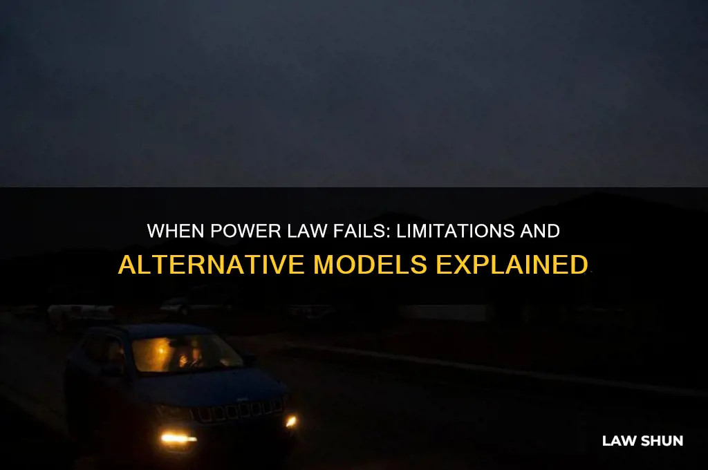 When Power Law Fails: Limitations And Alternative Models Explained ...
