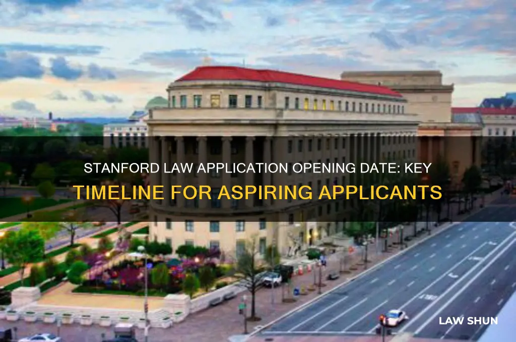 Stanford Law Application Opening Date: Key Timeline For Aspiring ...