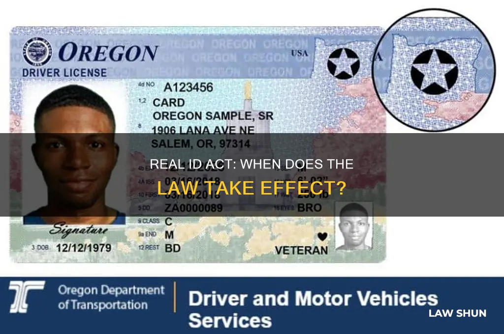 Real Id Act: When Does The Law Take Effect? | LawShun