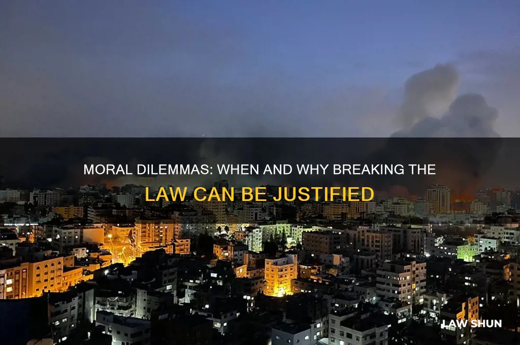 Moral Dilemmas: When And Why Breaking The Law Can Be Justified | LawShun