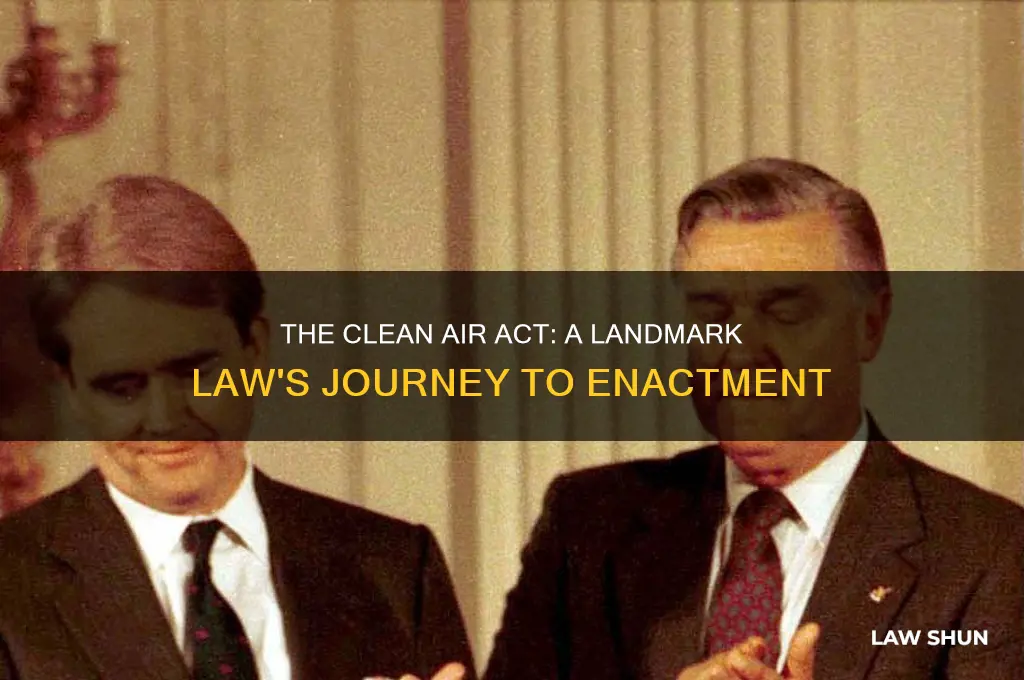 The Clean Air Act: A Landmark Law's Journey To Enactment | LawShun