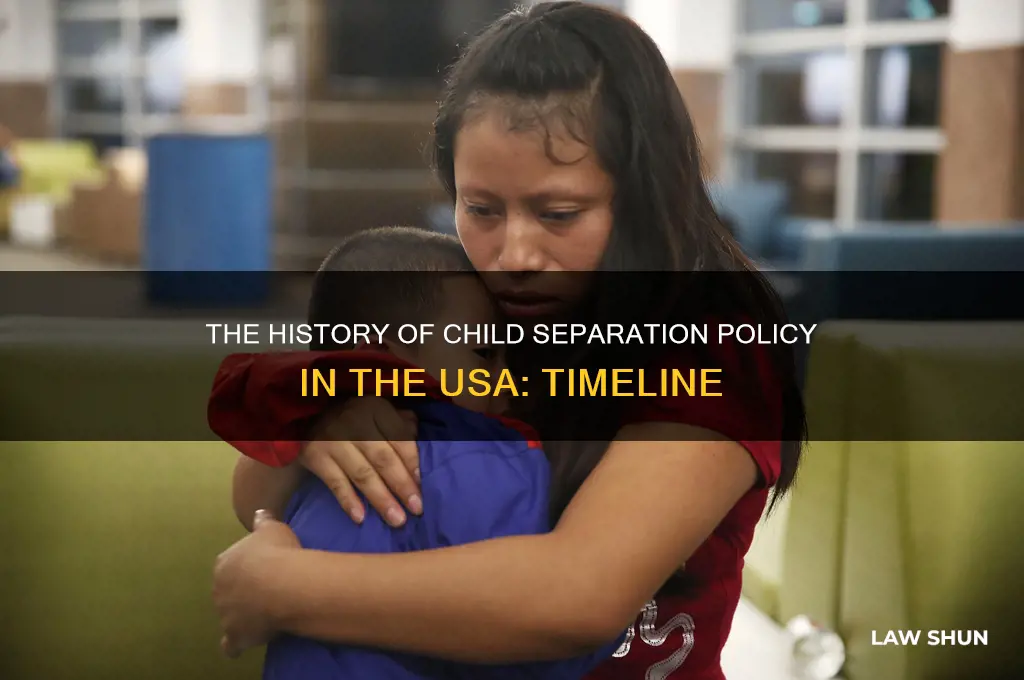 The History Of Child Separation Policy In The Usa: Timeline | LawShun