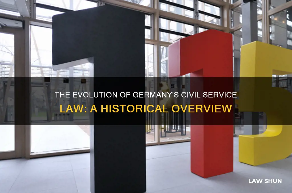 The Evolution Of Germany's Civil Service Law: A Historical Overview ...