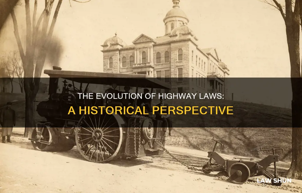 The Evolution Of Highway Laws: A Historical Perspective | LawShun