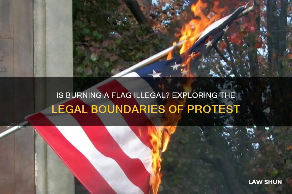 Is Burning A Flag Illegal? Exploring The Legal Boundaries Of Protest ...