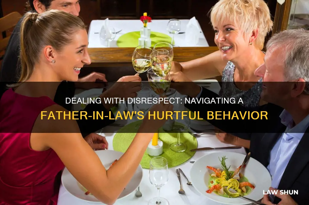 Dealing With Disrespect: Navigating A Father-In-Law's Hurtful Behavior ...