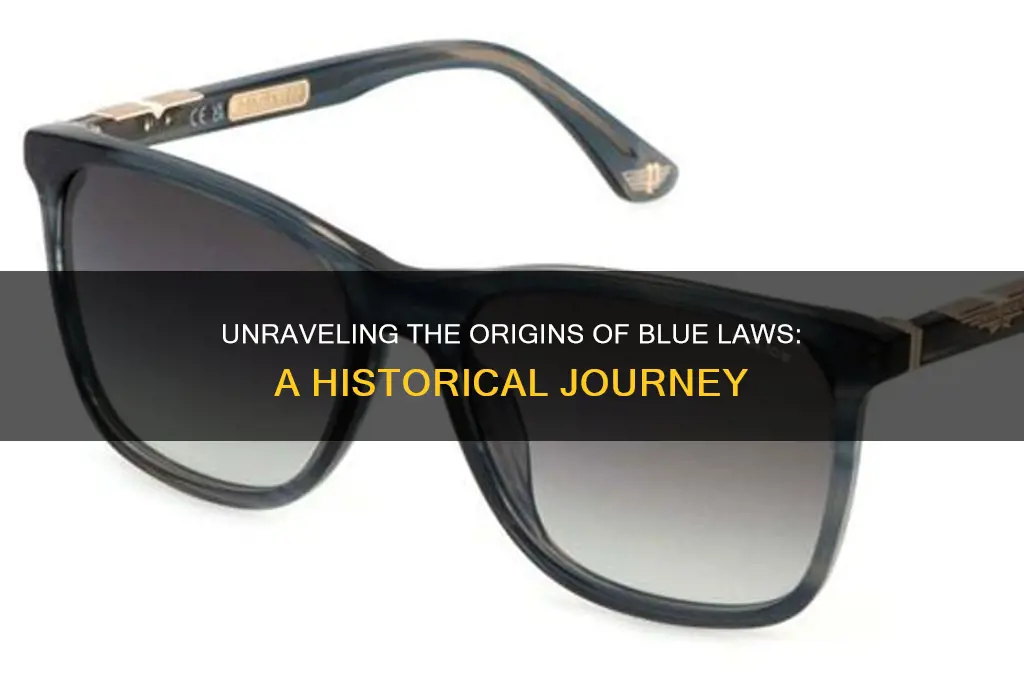 Unraveling The Origins Of Blue Laws: A Historical Journey | LawShun