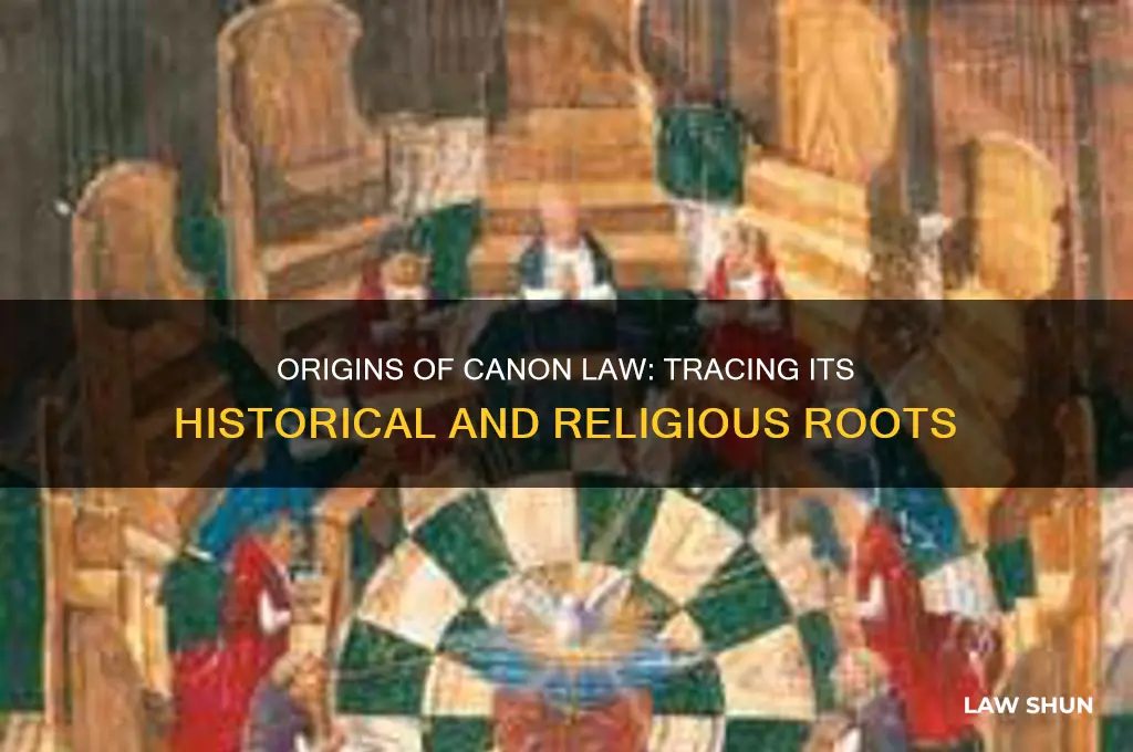 Origins Of Canon Law: Tracing Its Historical And Religious Roots | LawShun