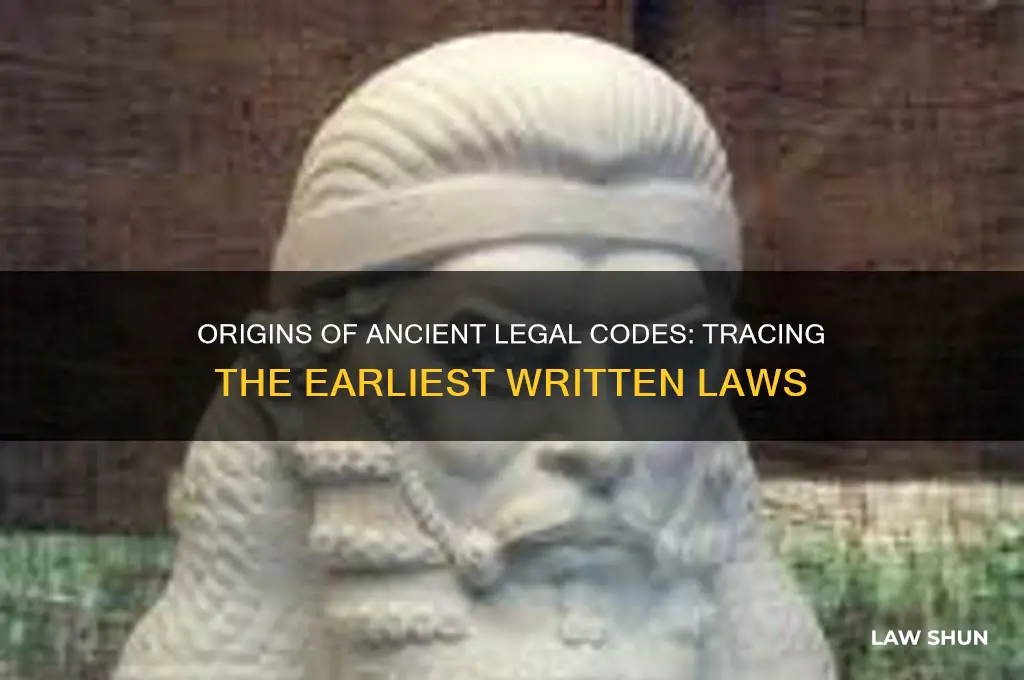 Origins Of Ancient Legal Codes: Tracing The Earliest Written Laws | LawShun