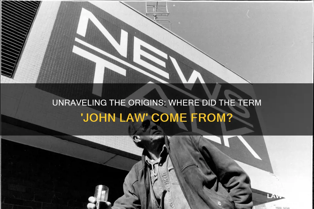 Unraveling The Origins: Where Did The Term 'John Law' Come From? | LawShun