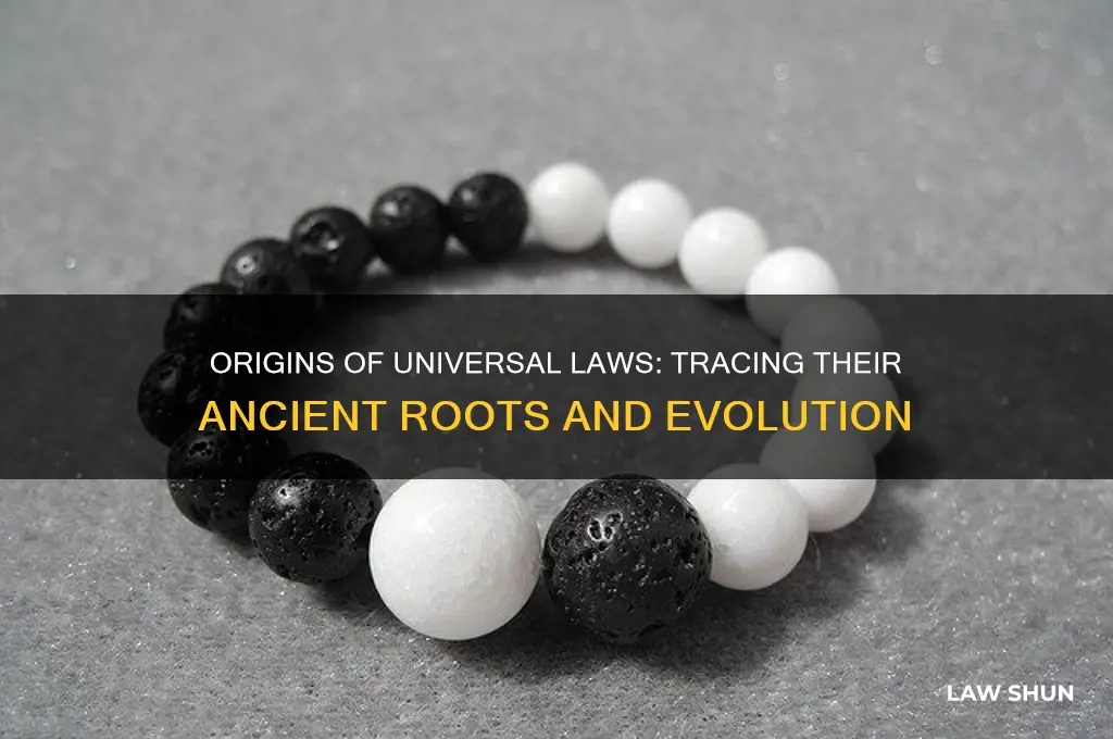 Origins Of Universal Laws: Tracing Their Ancient Roots And Evolution ...