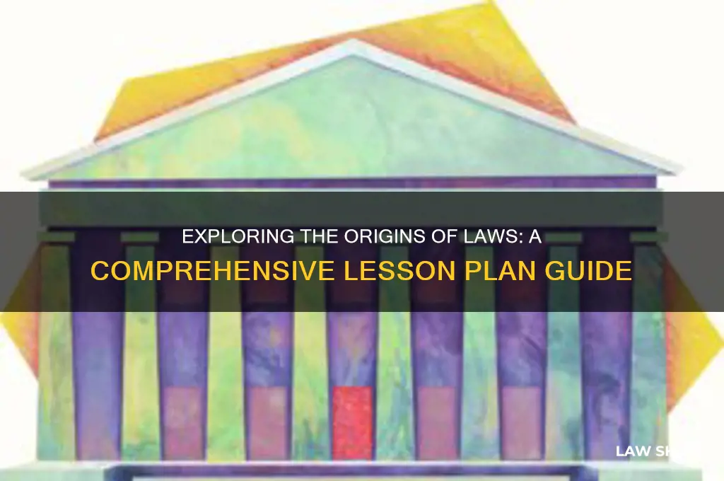 Exploring The Origins Of Laws: A Comprehensive Lesson Plan Guide | LawShun