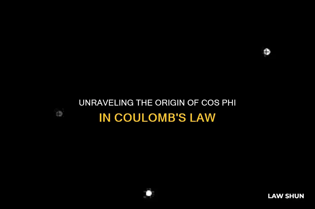 Unraveling The Origin Of Cos Phi In Coulomb's Law | LawShun