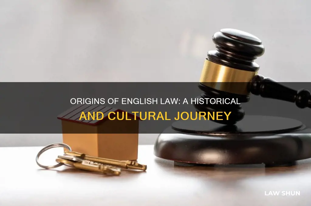 Origins Of English Law: A Historical And Cultural Journey | LawShun