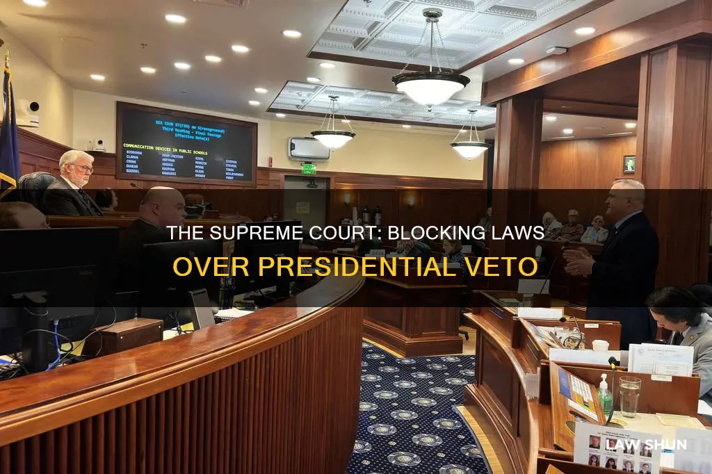 The Supreme Court: Blocking Laws Over Presidential Veto | LawShun