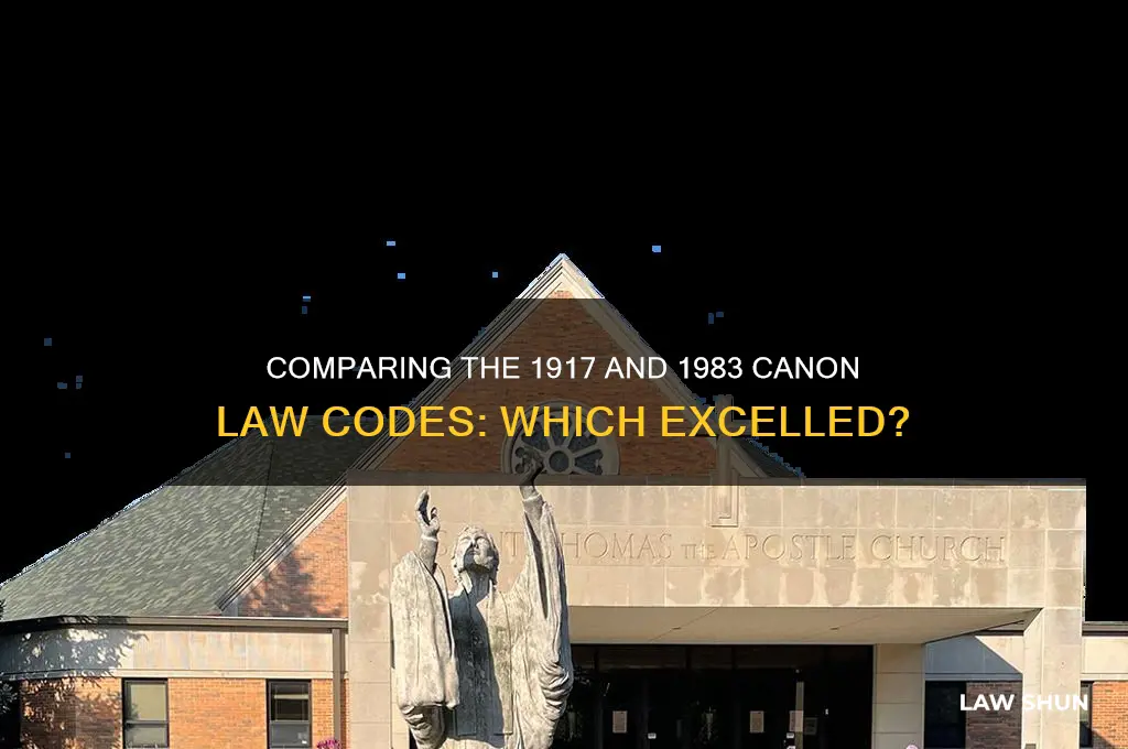 Comparing The 1917 And 1983 Canon Law Codes: Which Excelled? | LawShun