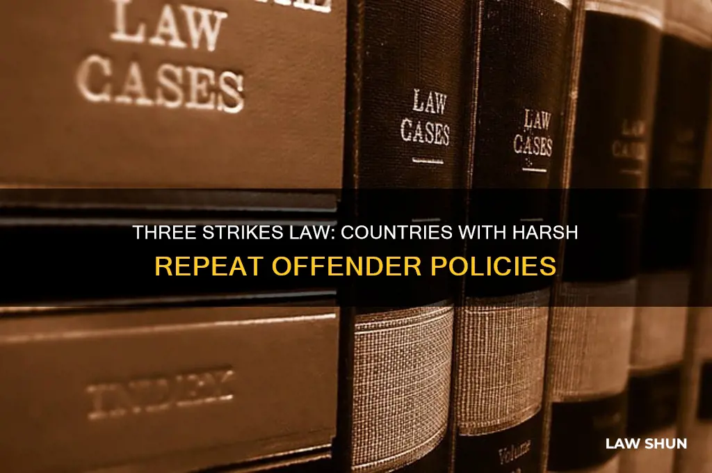 Three Strikes Law: Countries With Harsh Repeat Offender Policies | LawShun