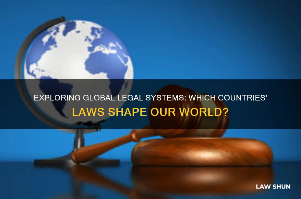 Exploring Global Legal Systems: Which Countries' Laws Shape Our World ...