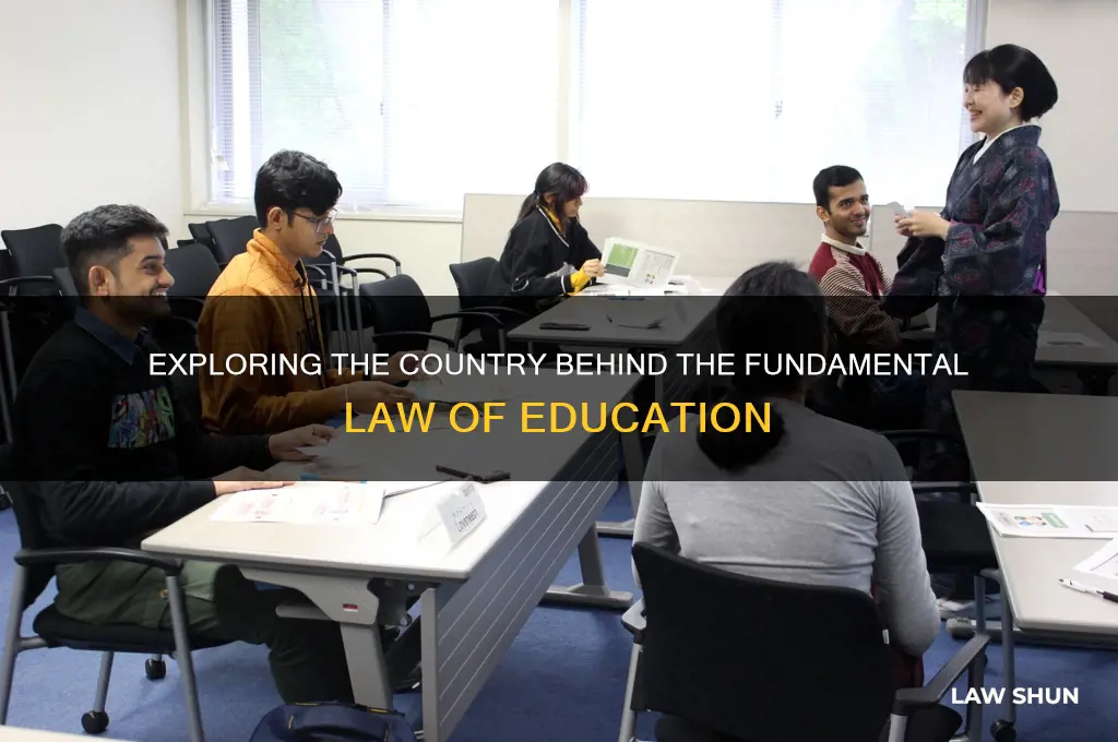 Exploring The Country Behind The Fundamental Law Of Education | LawShun