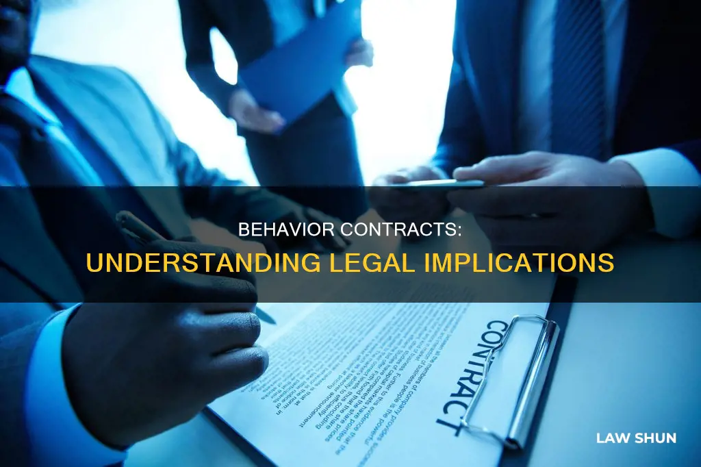 Behavior Contracts: Understanding Legal Implications | LawShun