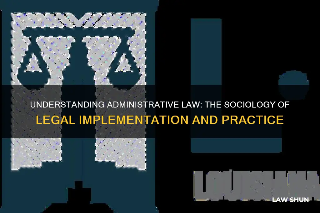 Understanding Administrative Law: The Sociology Of Legal Implementation ...