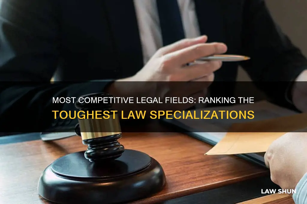 Most Competitive Legal Fields: Ranking The Toughest Law Specializations ...