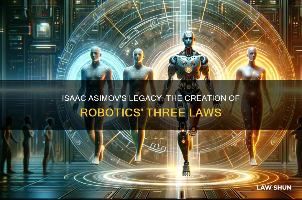 Isaac Asimov's Legacy: The Creation Of Robotics' Three Laws | LawShun