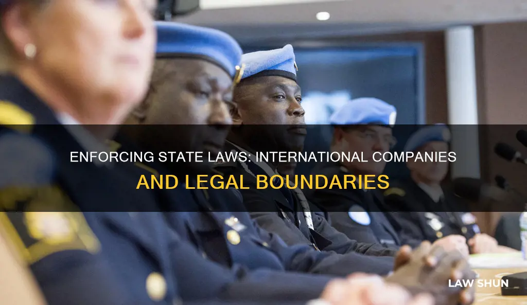 Enforcing State Laws: International Companies And Legal Boundaries ...