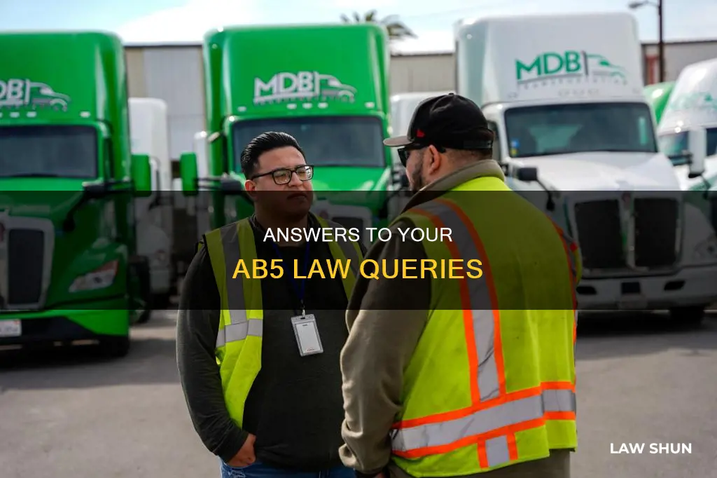 Answers To Your Ab5 Law Queries | LawShun