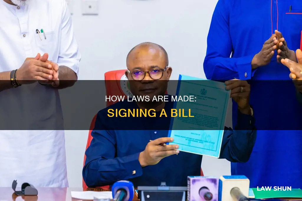 How Laws Are Made: Signing A Bill | LawShun