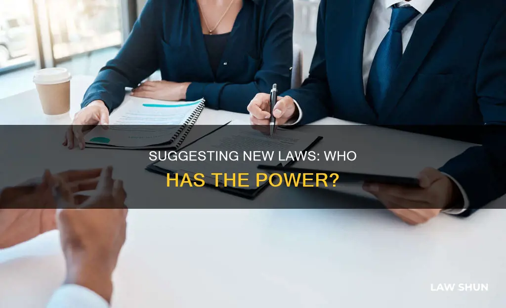 Suggesting New Laws: Who Has The Power? | LawShun