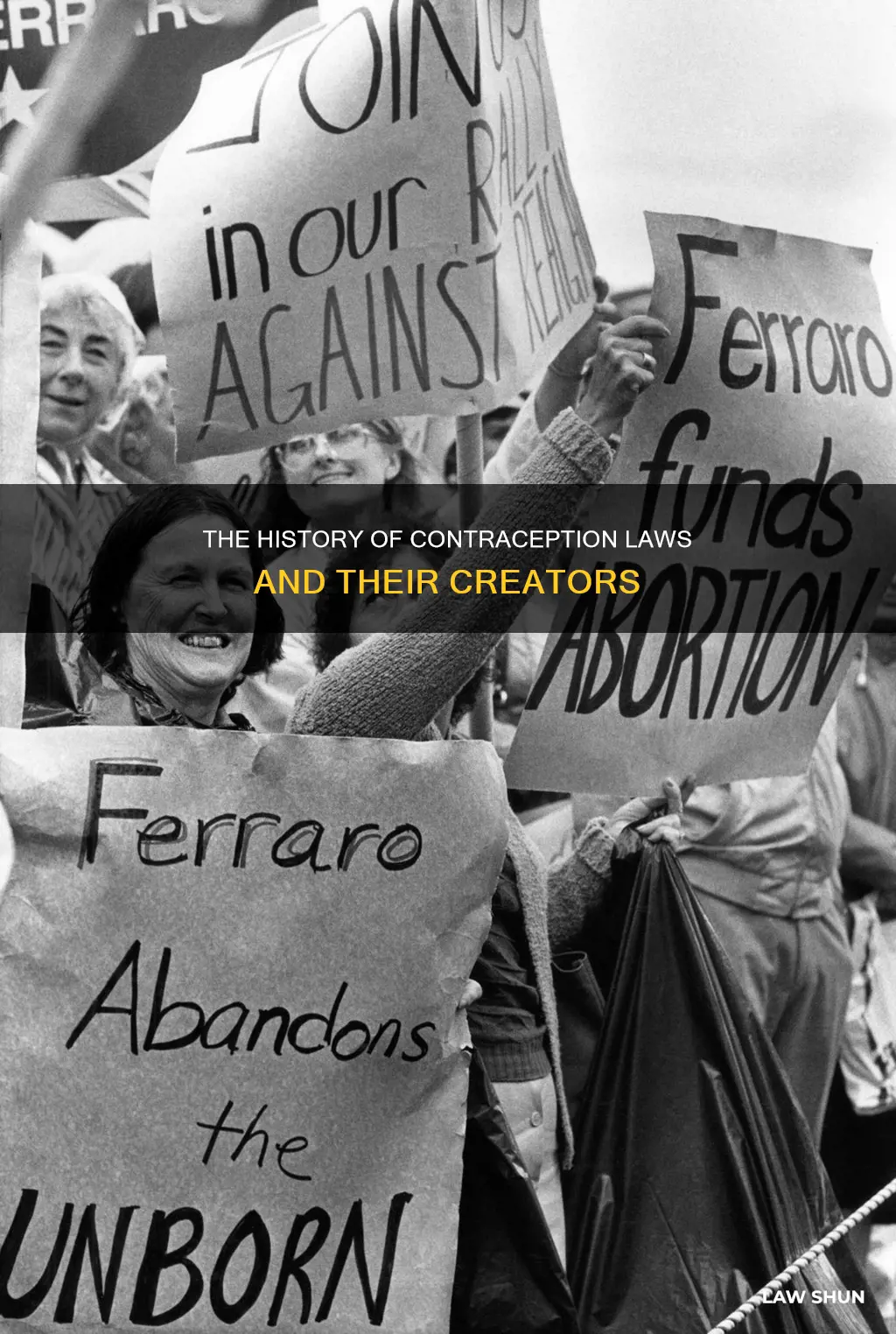 The History Of Contraception Laws And Their Creators | LawShun