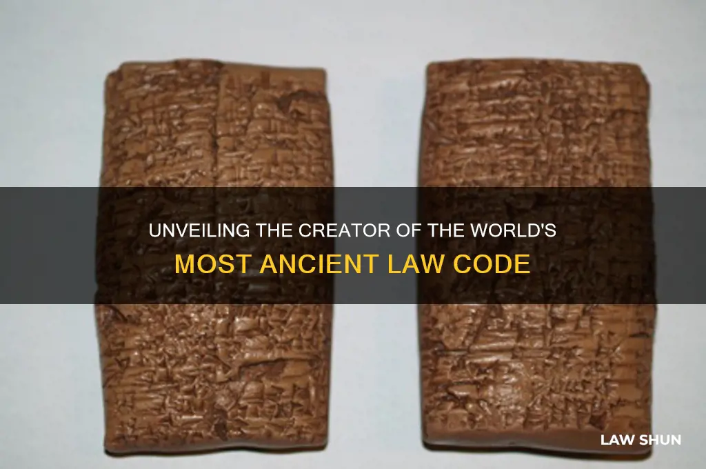 Unveiling The Creator Of The World s Most Ancient Law Code LawShun Unveiling The Creator Of The World s Most Ancient Law Code LawShun
