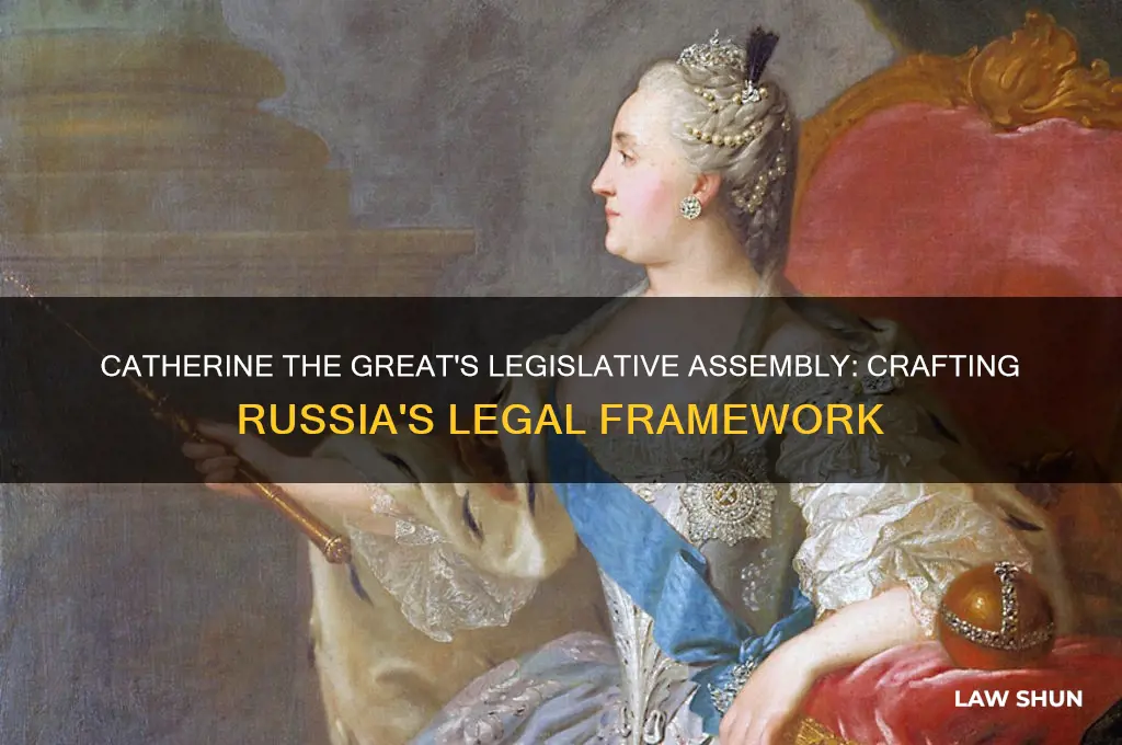 Catherine The Great's Legislative Assembly: Crafting Russia's Legal ...