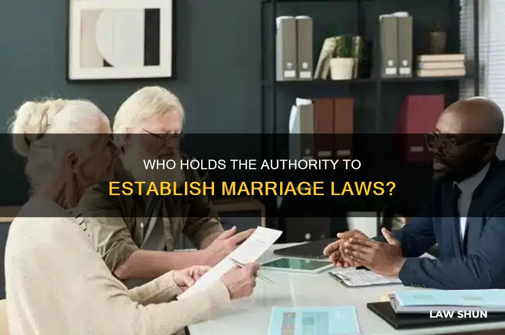 Who Holds The Authority To Establish Marriage Laws? | LawShun