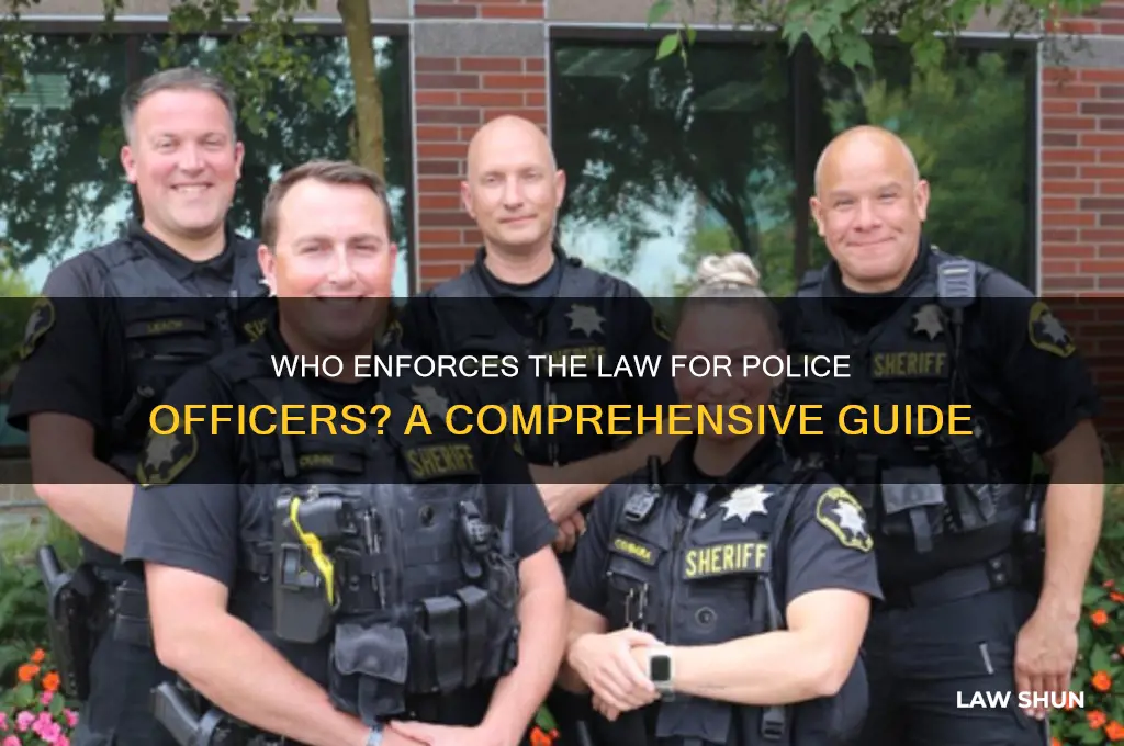Who Enforces The Law For Police Officers? A Comprehensive Guide | LawShun