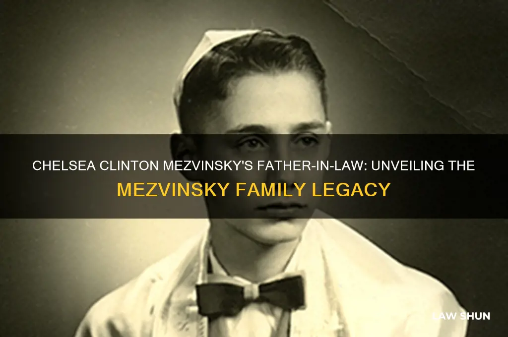 Chelsea Clinton Mezvinsky's Father-In-Law: Unveiling The Mezvinsky ...