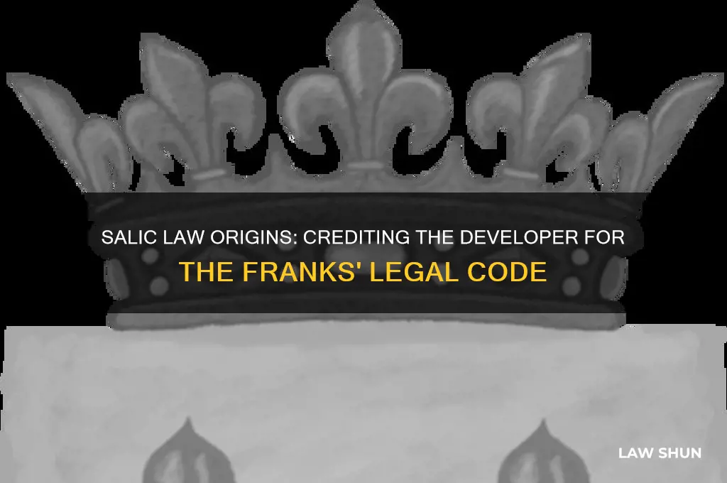 Salic Law Origins: Crediting The Developer For The Franks' Legal Code ...