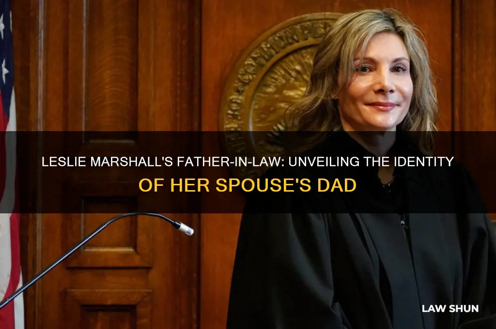 Leslie Marshall's Father-In-Law: Unveiling The Identity Of Her Spouse's ...