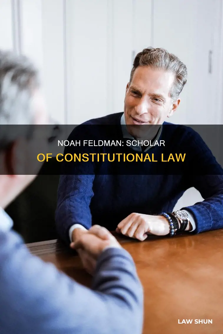 Noah Feldman: Scholar Of Constitutional Law | LawShun